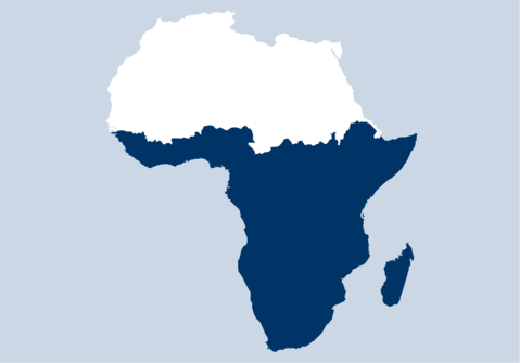 Unsere AHK-Standorte in Subsahara Afrika